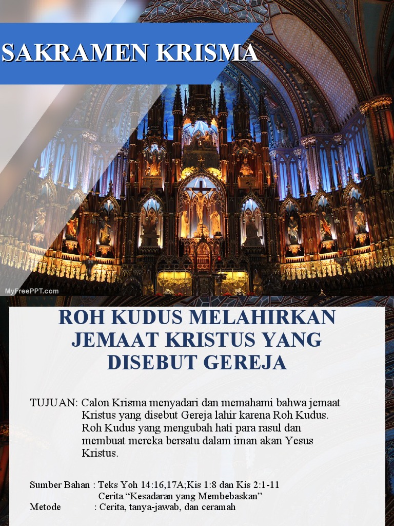 Sakramen Krisma | PDF