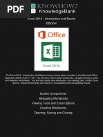MS Excel 2016 Complete Notes in PDF | PDF