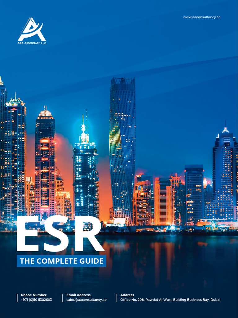 Complete Guide For Esr | Download Free PDF | Tax Exemption | Corporate ...