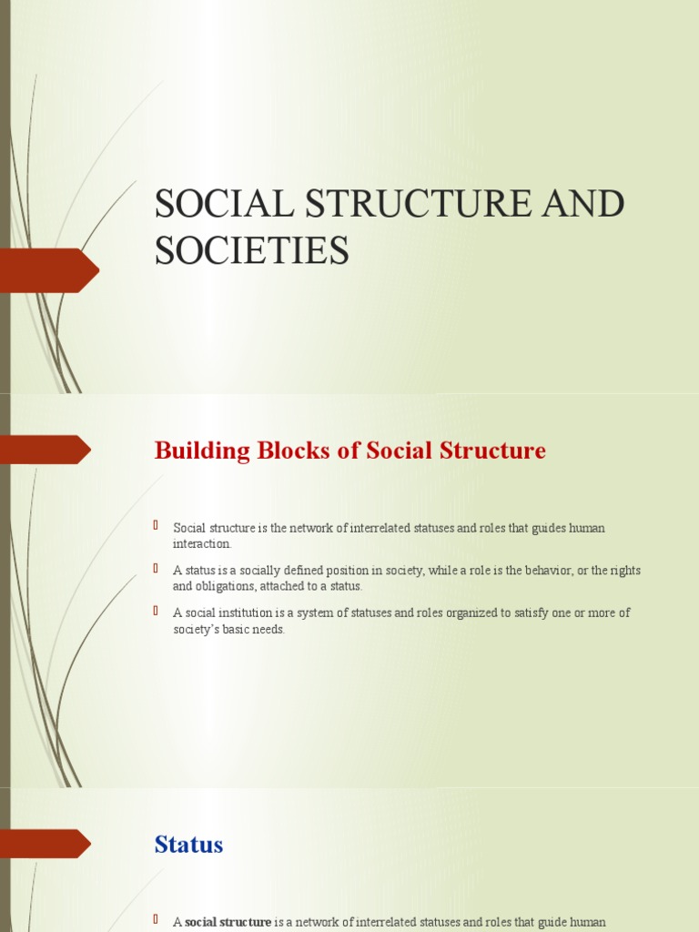 Understanding Social Structures | PDF | Society | Human Nature