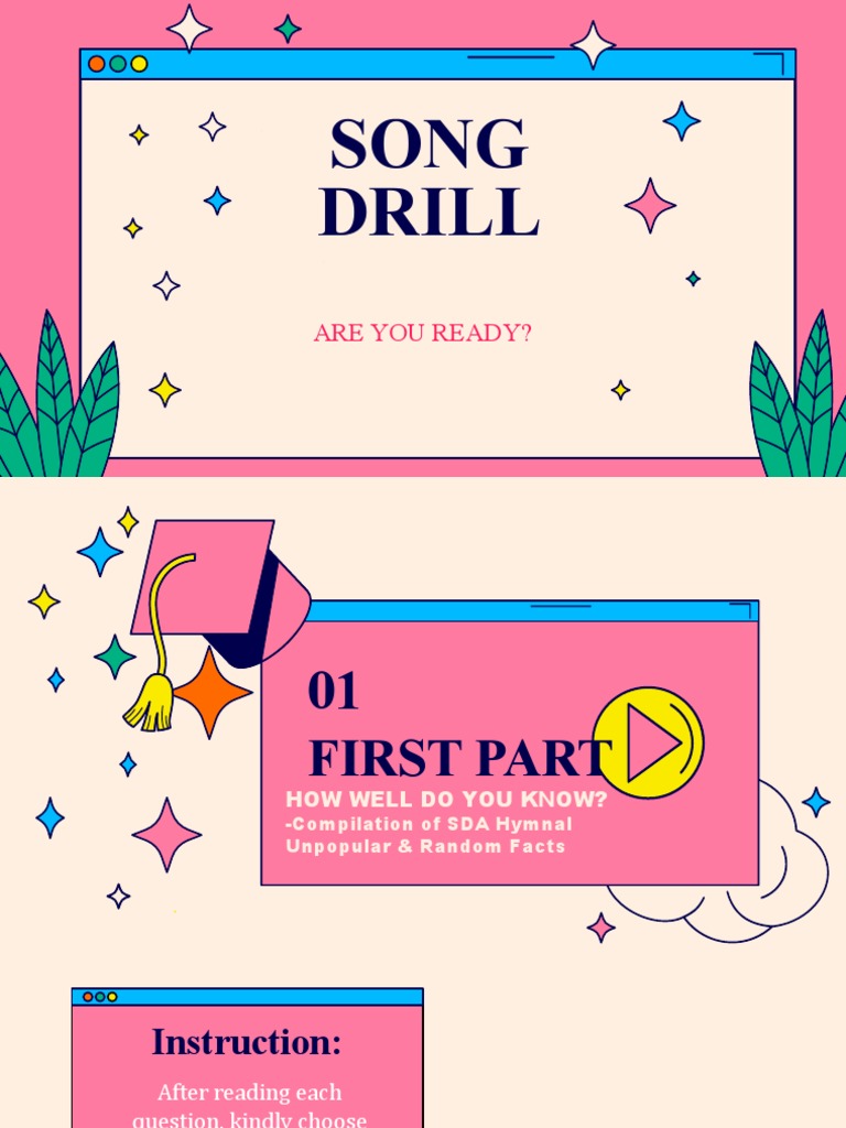 Song Drill: Are You Ready? | PDF | Religious Behaviour And Experience ...