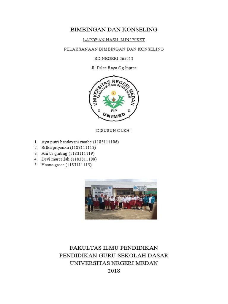 Mini Riset BK Kel 6 | PDF | Bisnis