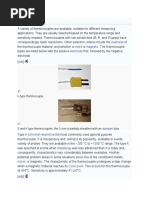 Thermocouple Type IEC 60584-2 1993 BS EN 60584-12013 PDF | PDF ...