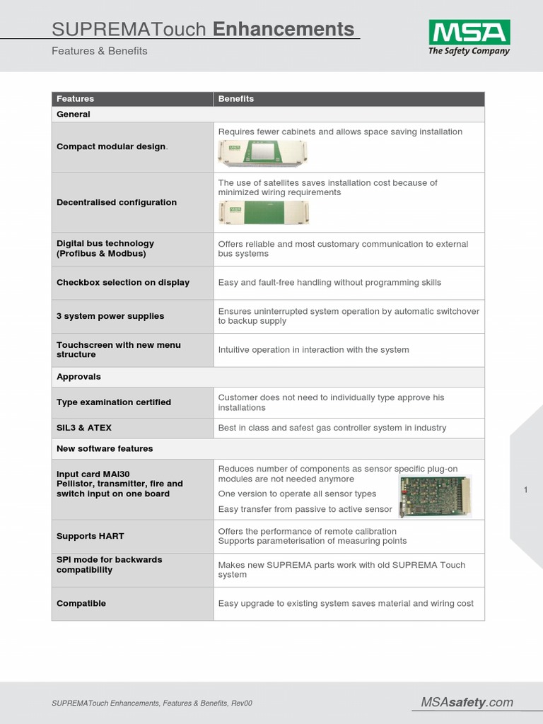 SUPREMATouch Enhancements Features Benefits | PDF | Touchscreen | Calibration