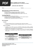 DRRR Brochure For Earthquake (2018-2019) | PDF | Earthquakes | Nature