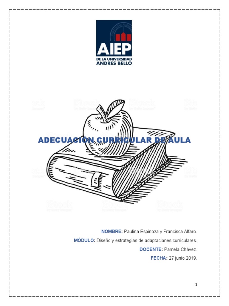 Adecuacion Curricular de Aula | PDF | Salón de clases | Maestros