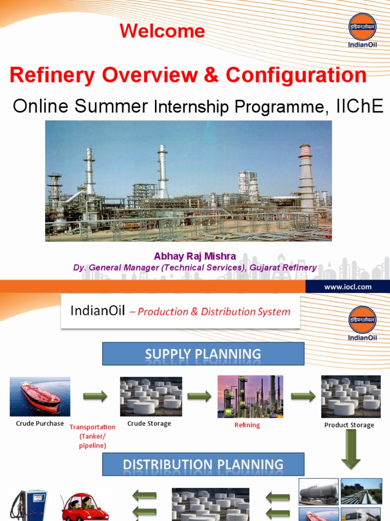 Welcome: Refinery Overview & Configuration | PDF | Oil Refinery ...