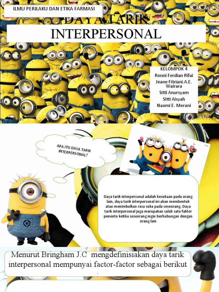 Daya Tarik Interpersonal PTT | PDF