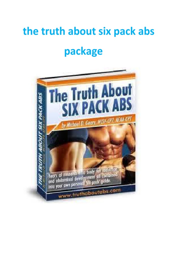 The Truth About Six Pack Abs | PDF | Self-Improvement
