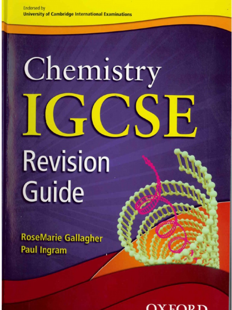 IGCSE Chemistry Revision Guide | PDF