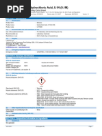 Msds Methanol | PDF | Flammability | Methanol