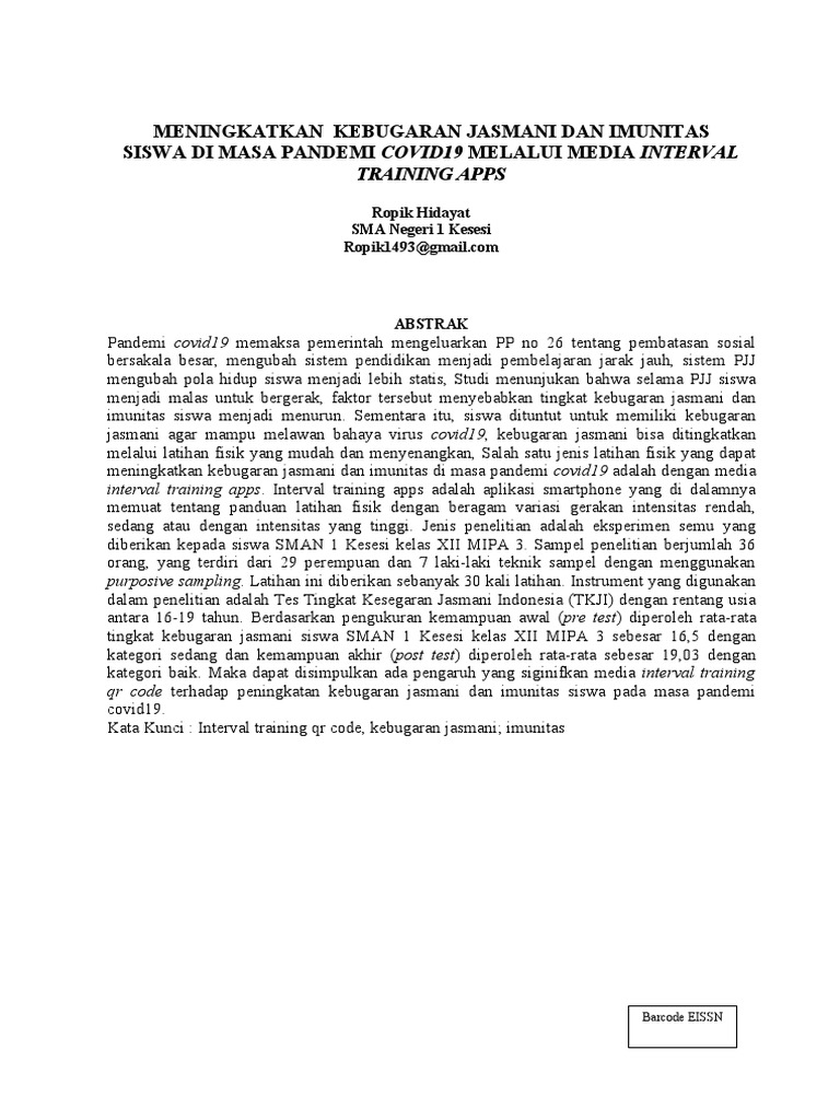 Coretan Jurnal Dikmen | PDF