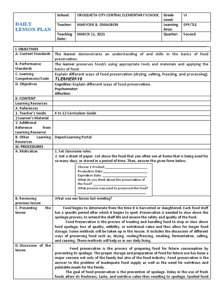 Food Preservation | PDF | Food Preservation | Pickling