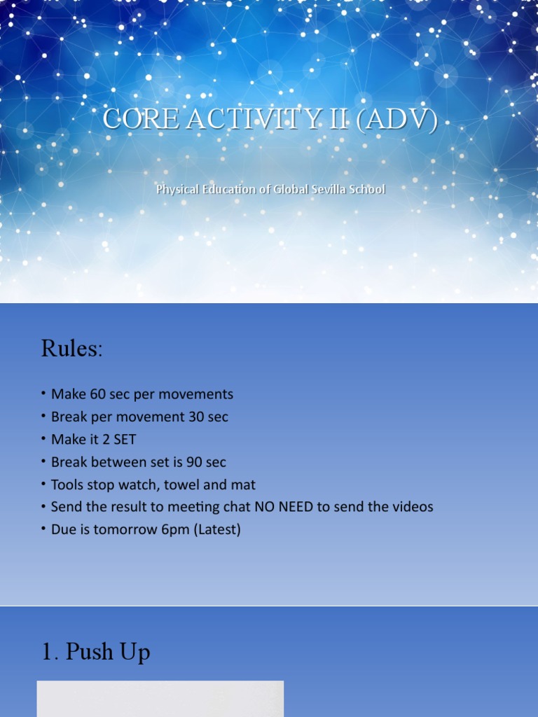 Core Activity 2 (ADV) | PDF