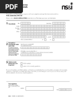 Premium Bonds Application Form | PDF | Cheque | Bonds (Finance)