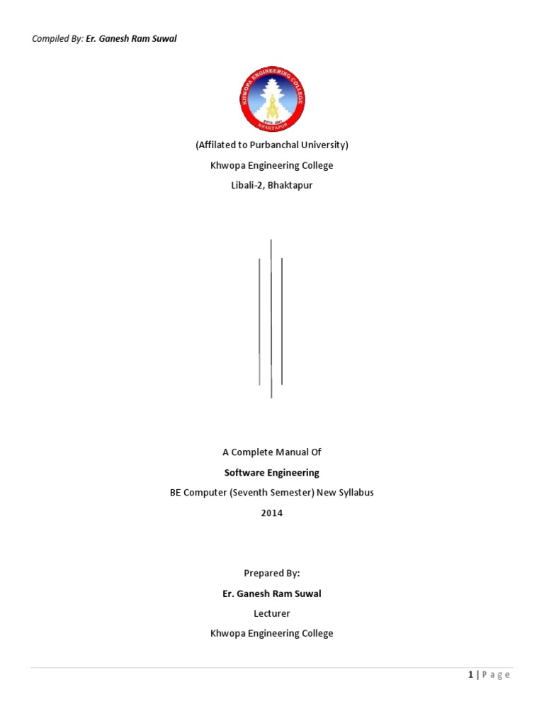Software Engineering Pdf Software Prototyping Component Based Software Engineering