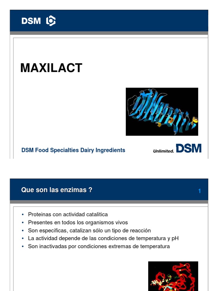 Colombia Maxilact PDF | PDF | Enzima | Catálisis