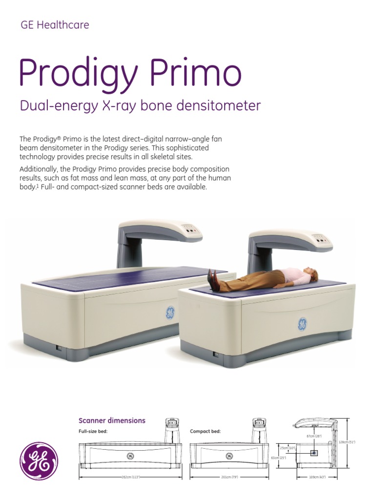 Prodigy Primo: Dual-Energy X-Ray Bone Densitometer | Download Free PDF ...