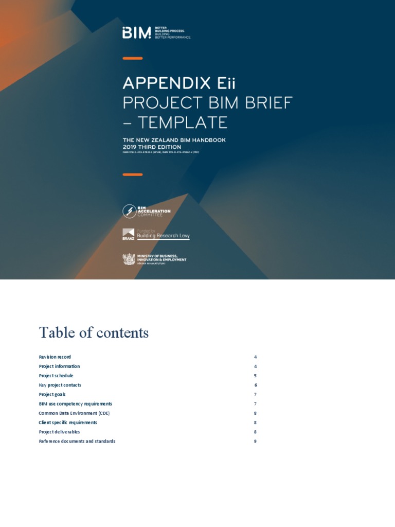 Project BIM Brief - Template | PDF | Building Information Modeling ...
