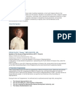 Resume of Mayor Christian D. Natividad | PDF | Philippines | Government