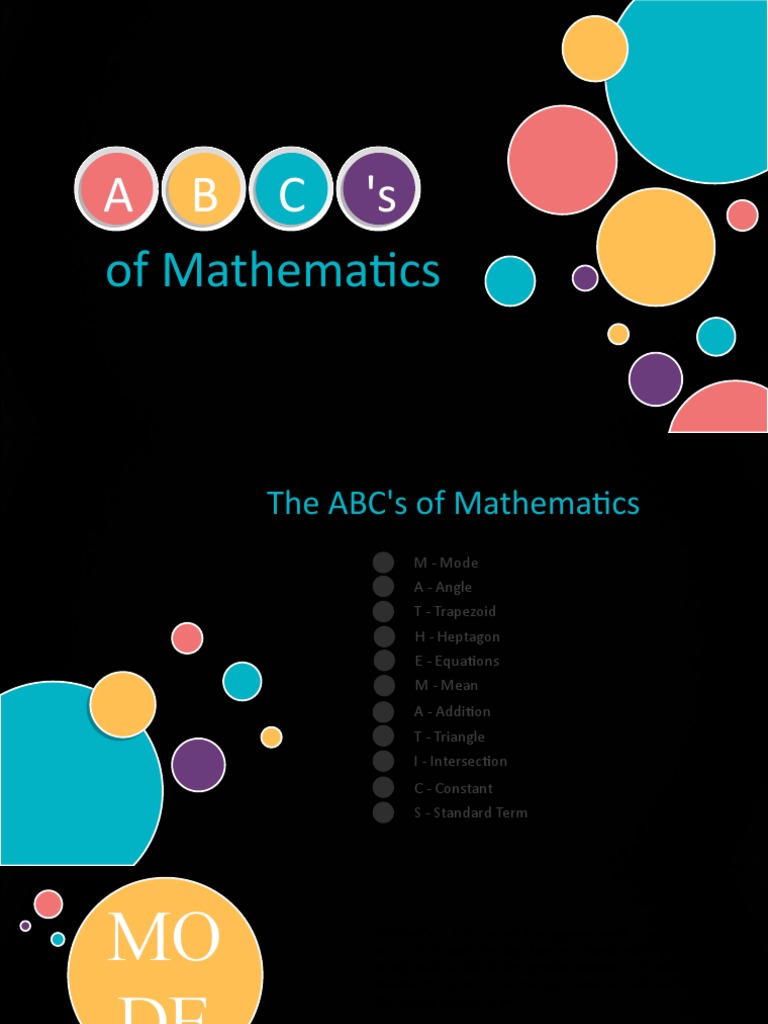 ABCs of Mathematics | PDF | Angle | Triangle