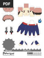 Hunter X Hunter - Gon Freecss Papercraft | PDF