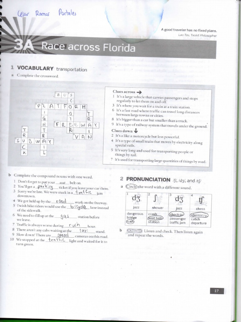 Workbook 3A-3B y PE | PDF