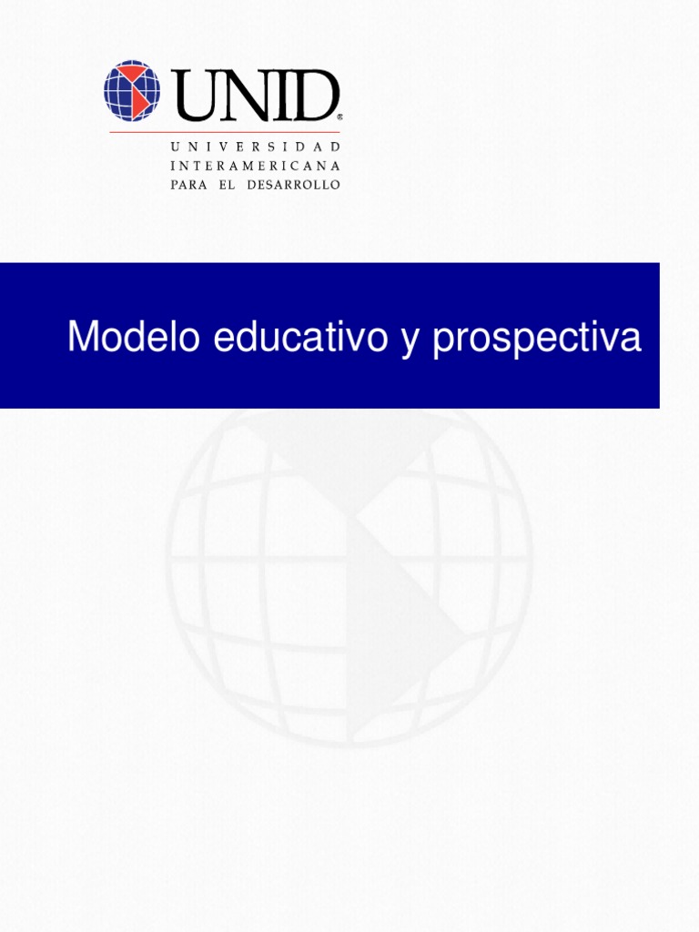 Educational and Prospective Model | PDF | Educación más alta ...