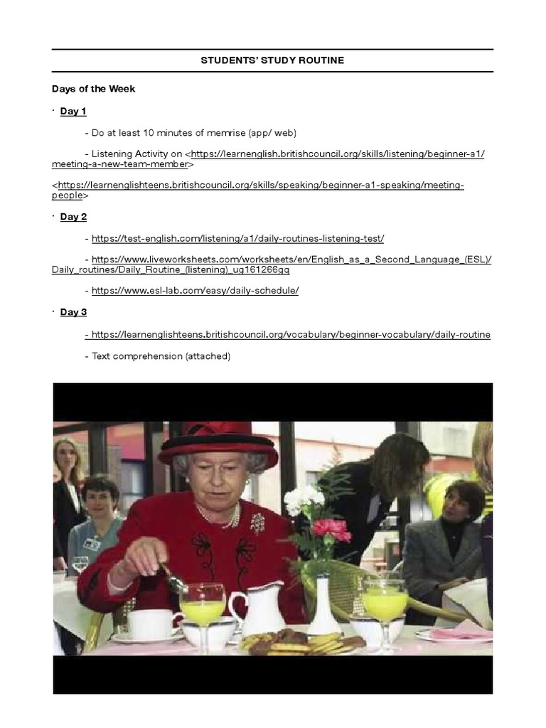 Study Routine Part 1 Pdf