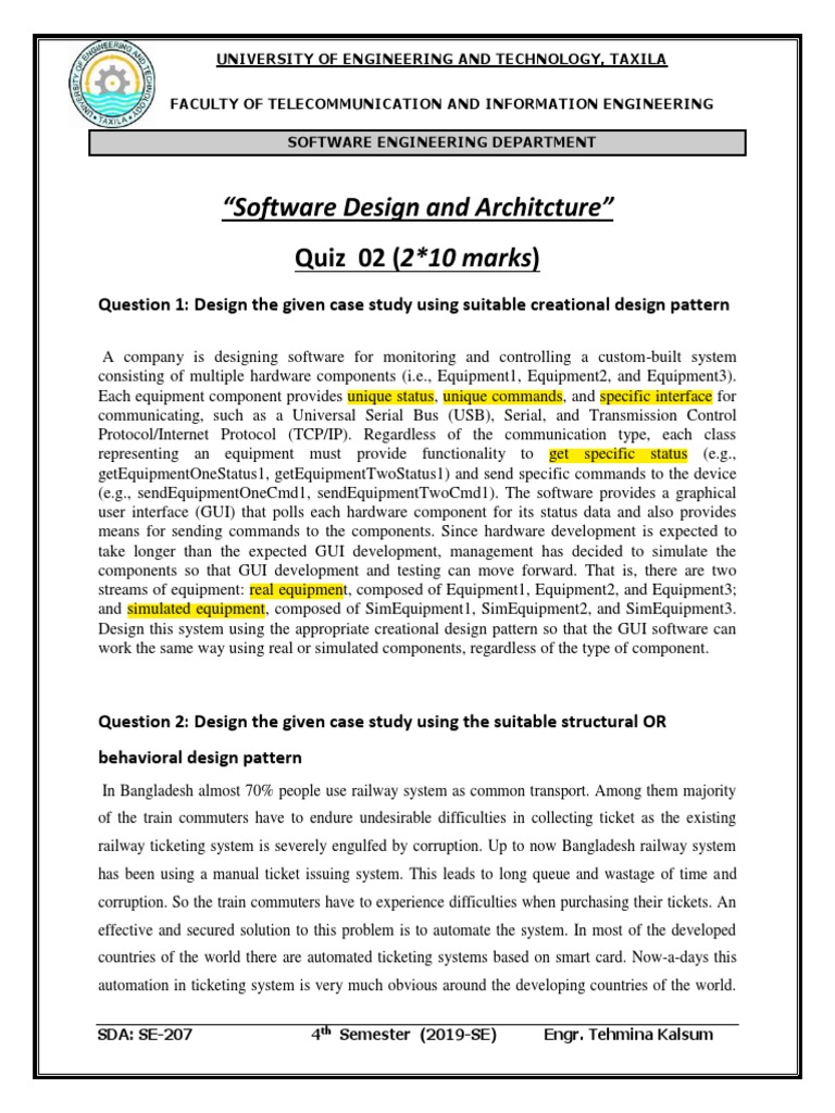 SDA Quiz - 02 | PDF | Graphical User Interfaces | Internet Protocol Suite