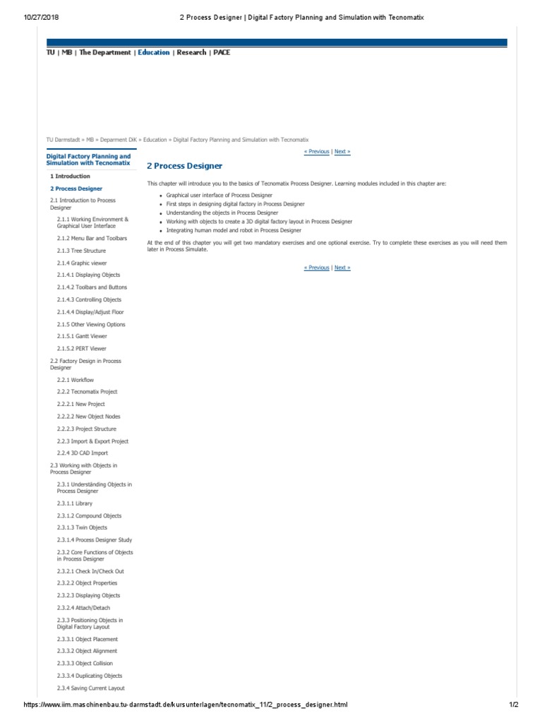 2 Process Designer - Digital Factory Planning and Simulation With ...