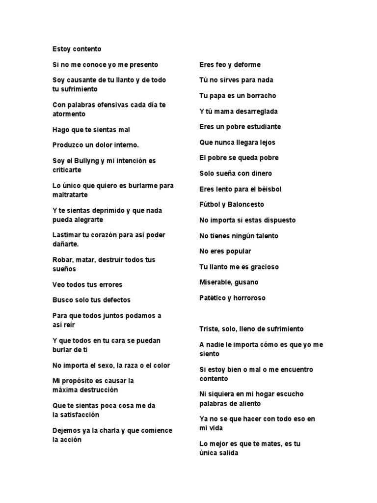 Basta Ya (Obra de Teatro) | PDF | Amor