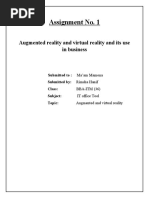 Virtual and Augmented Reality Unit 5 | PDF | Virtual Reality ...