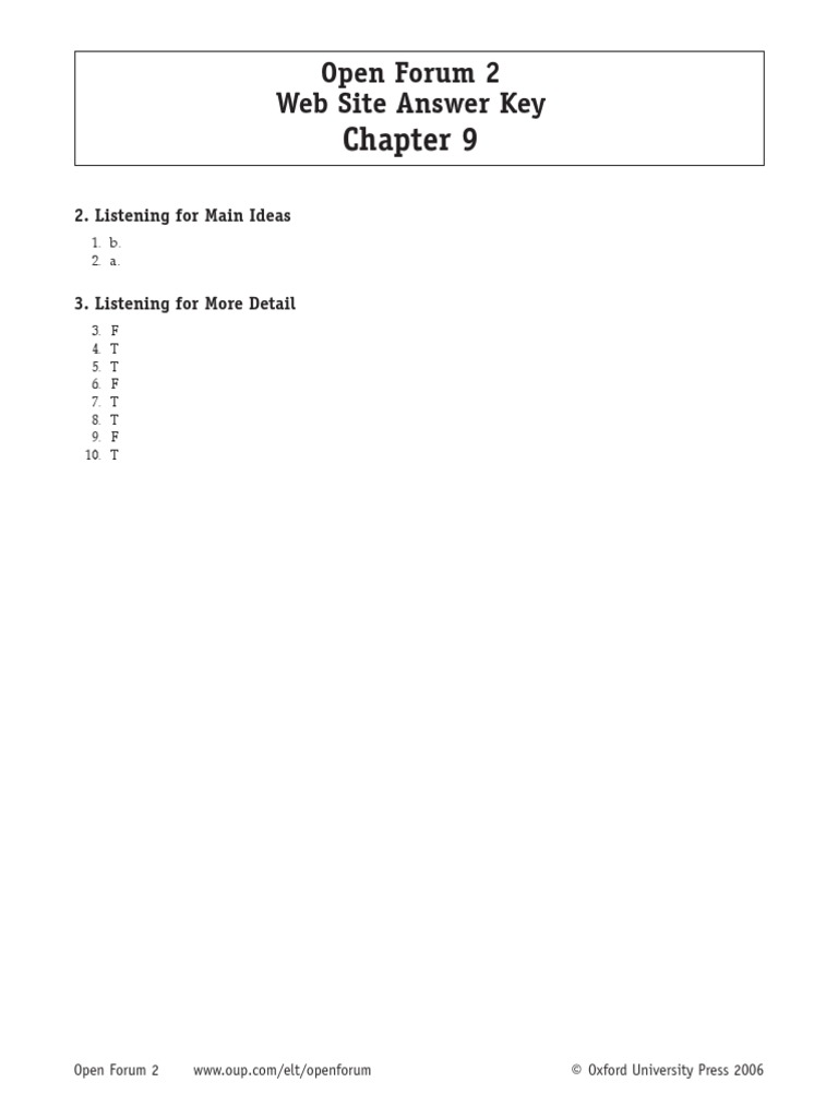 Advertisement Answer Key | PDF
