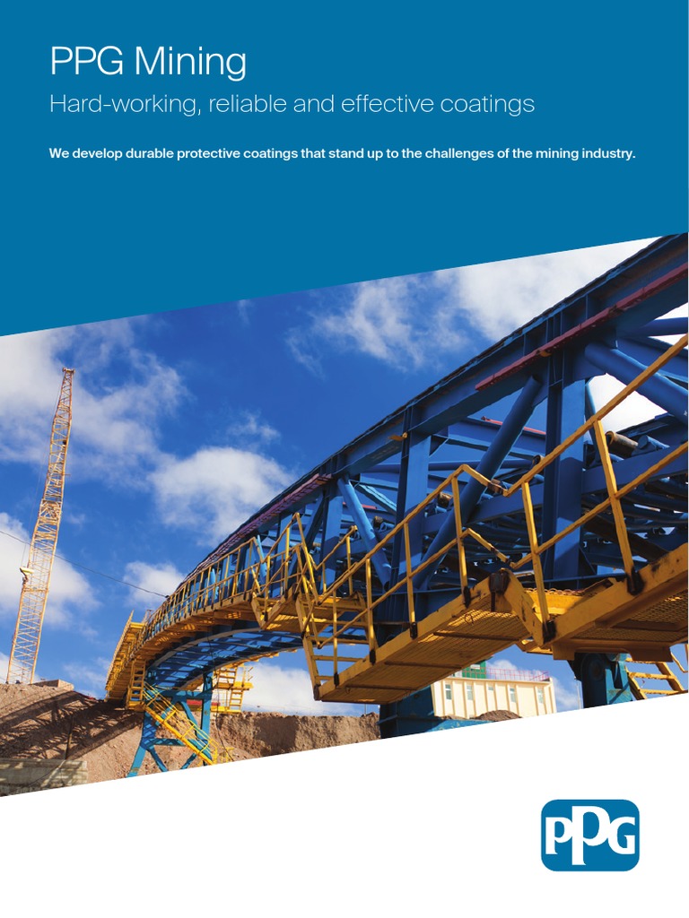 PPG PMC Mining Brochure A4 Mar2018 Glob en LR | PDF | Mining | Economic Sectors