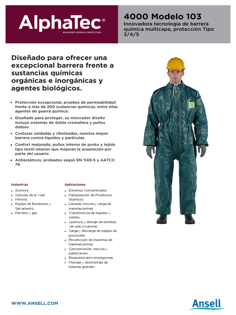 Overol Microchem 4000 | PDF | Química | Ciencias fisicas