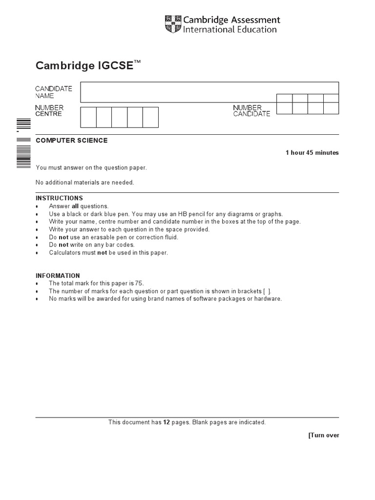Computer Science Paper | Download Free Pdf | Printer (computing 