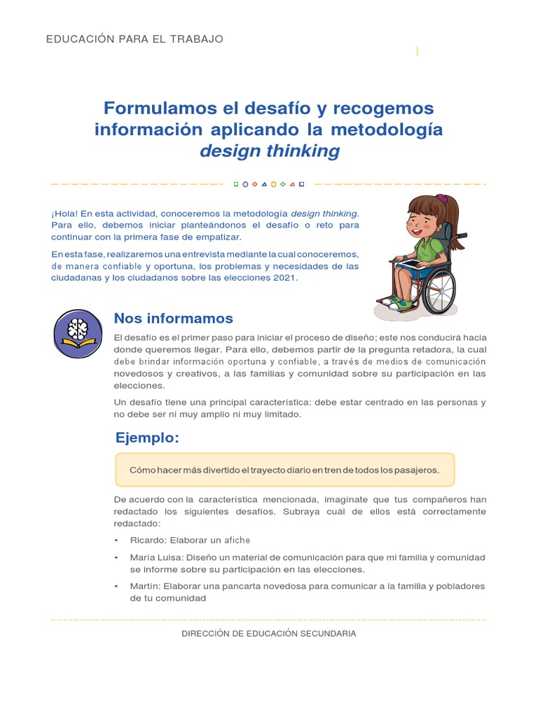 EPT METODOLOGIA Design Thinking | PDF | Diseño | La naturaleza humana