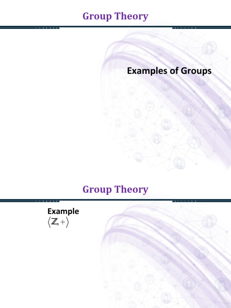 011 Examples of Groups | PDF | Abstract Algebra | Group Theory
