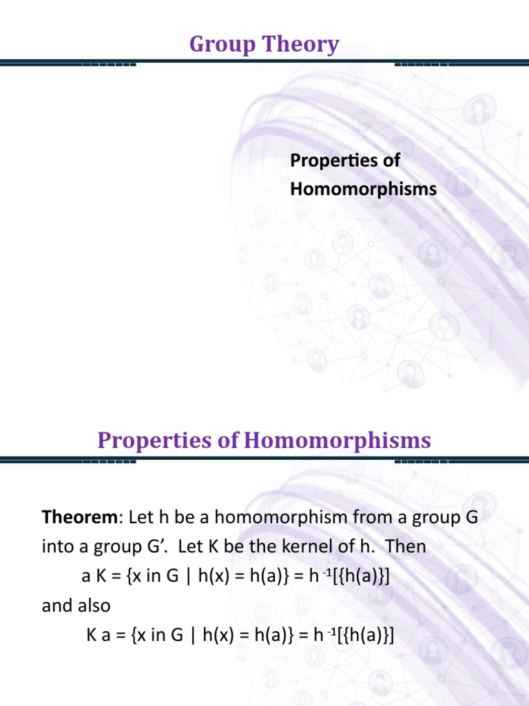 086-092 Homomorphisms of Groups | PDF | Group (Mathematics) | Group Theory