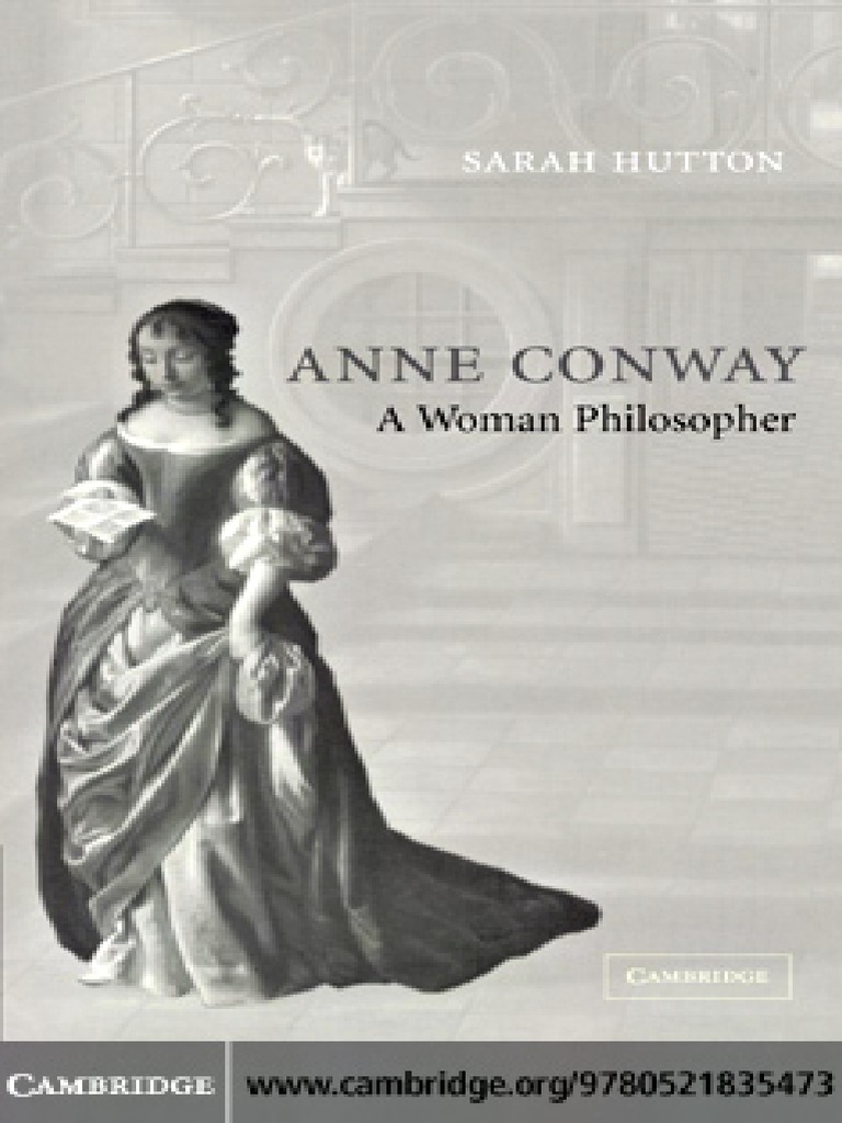 Sarah Hutton - Anne Conway - A Woman Philosopher-Cambridge University ...