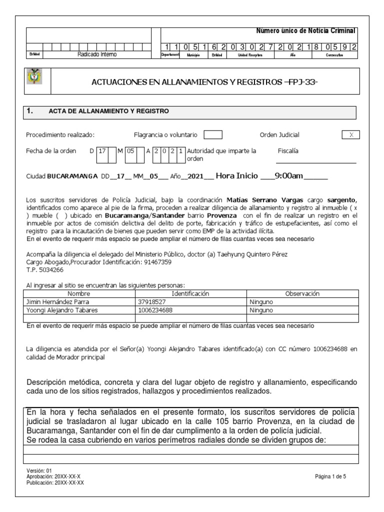 FPJ 33 | PDF | Justicia penal | Crimen y violencia