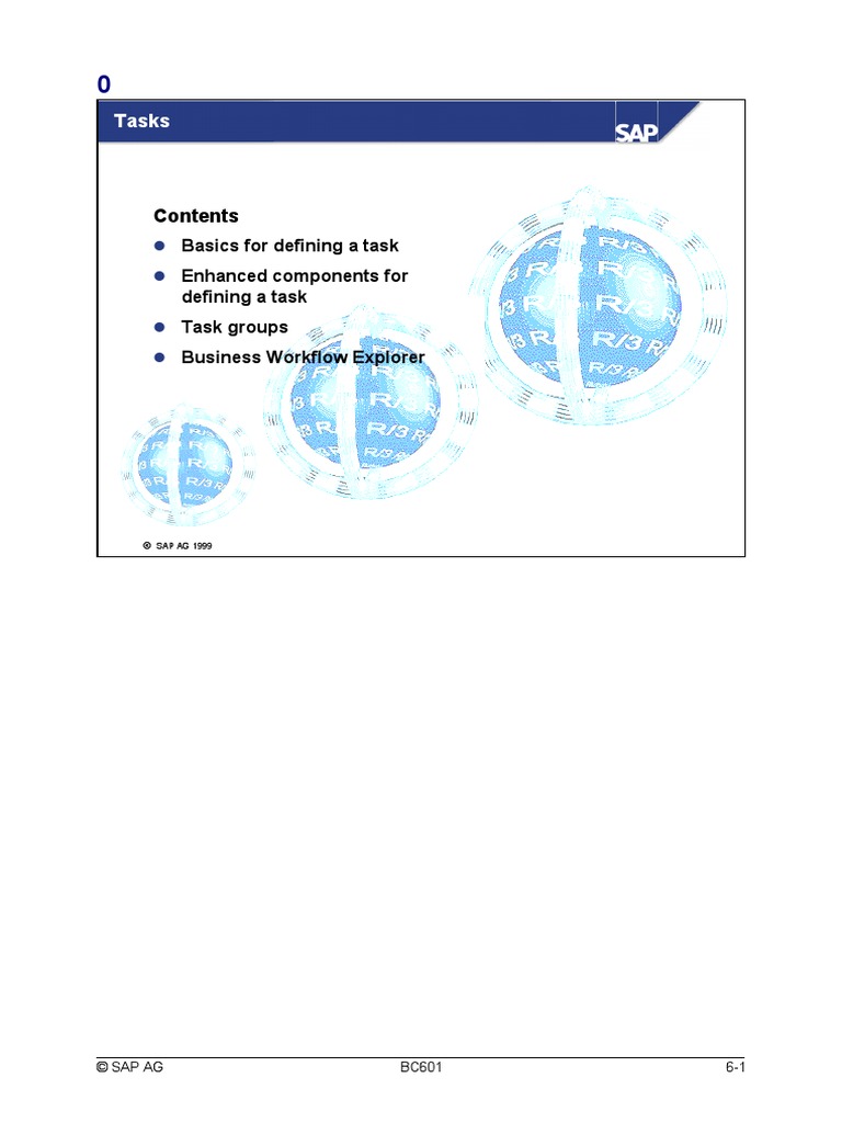 Tasks: Basics For Defining A Task Enhanced Components For Defining A ...