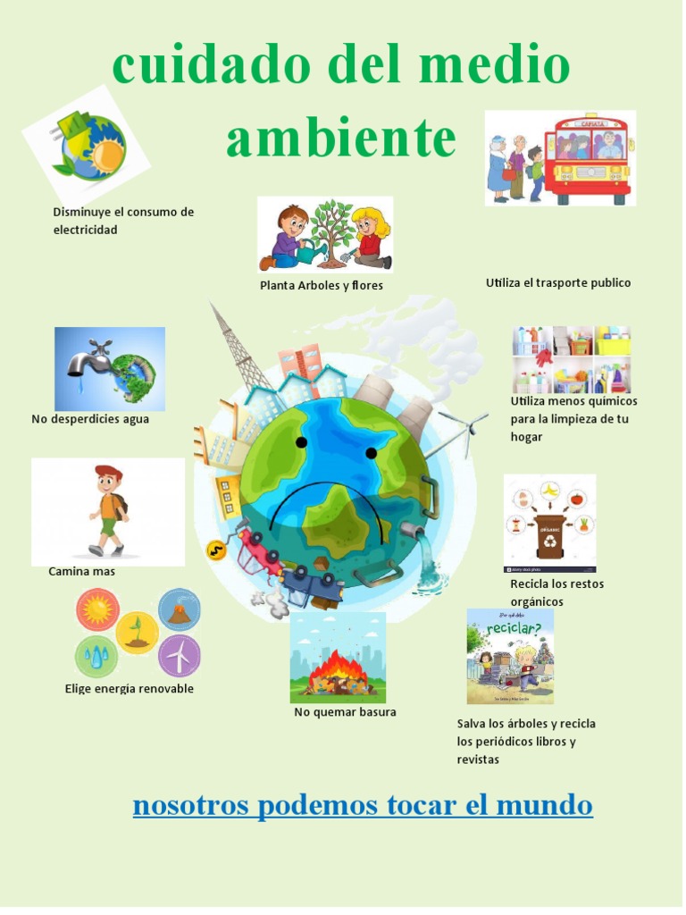 Carteles Para Proteger El Medio Ambiente 17. Plan 'El Medio Ambiente',