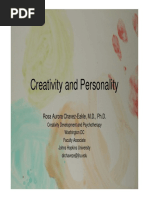 Creativity Intelligence Test | PDF | Creativity | Intelligence