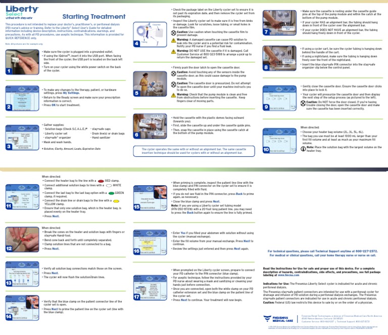 Manual Liberty Select | PDF | Door | Dialysis