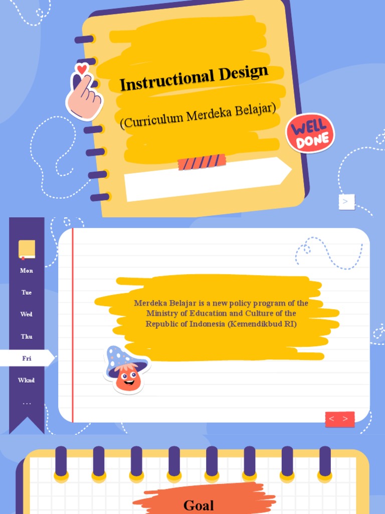 Instructiona L Design Instructiona L Design: (Curriculum Merdeka Bel ...