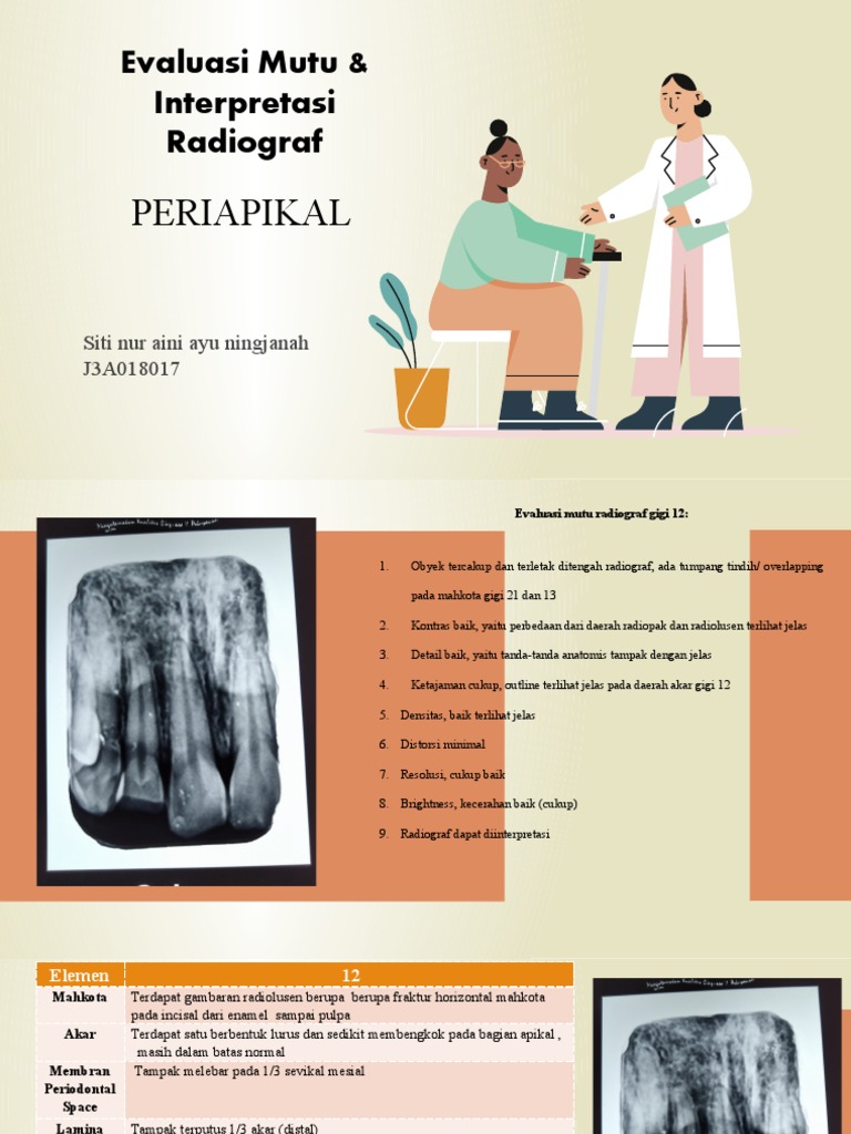 Interpretasi Radiograf Periapikal | PDF