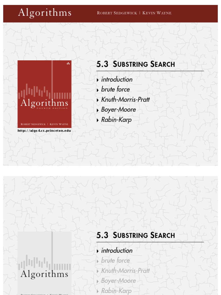 Substring Search Pdf Formalism Deductive Computer Science