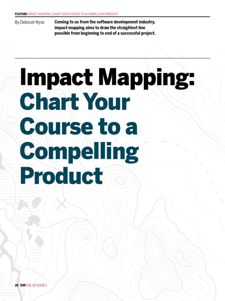 Impact Mapping - Chart Your C | PDF | Libraries | Goal
